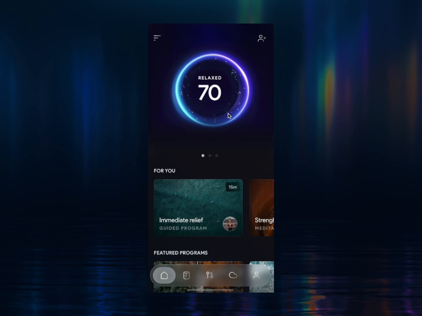 Focus Calm by ++hellohello on Dribbble