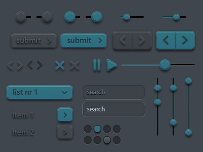 Soft rubber ui update by João Pires on Dribbble
