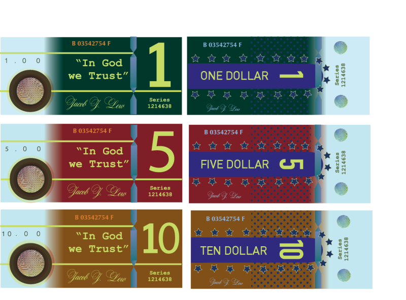 Colorful Currency Project by Andrea on Dribbble