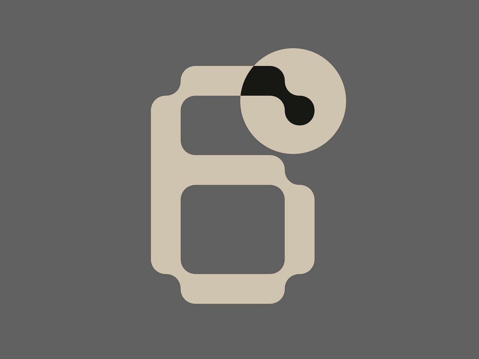 6 number logo by Kyle on Dribbble