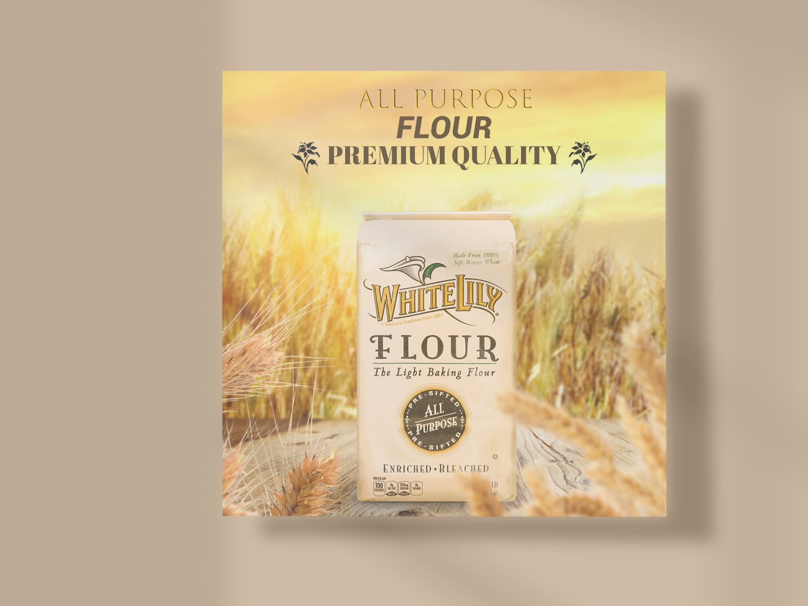 Flour Banner | Social Media Post Design by Kamrul Hasan Sawon on Dribbble