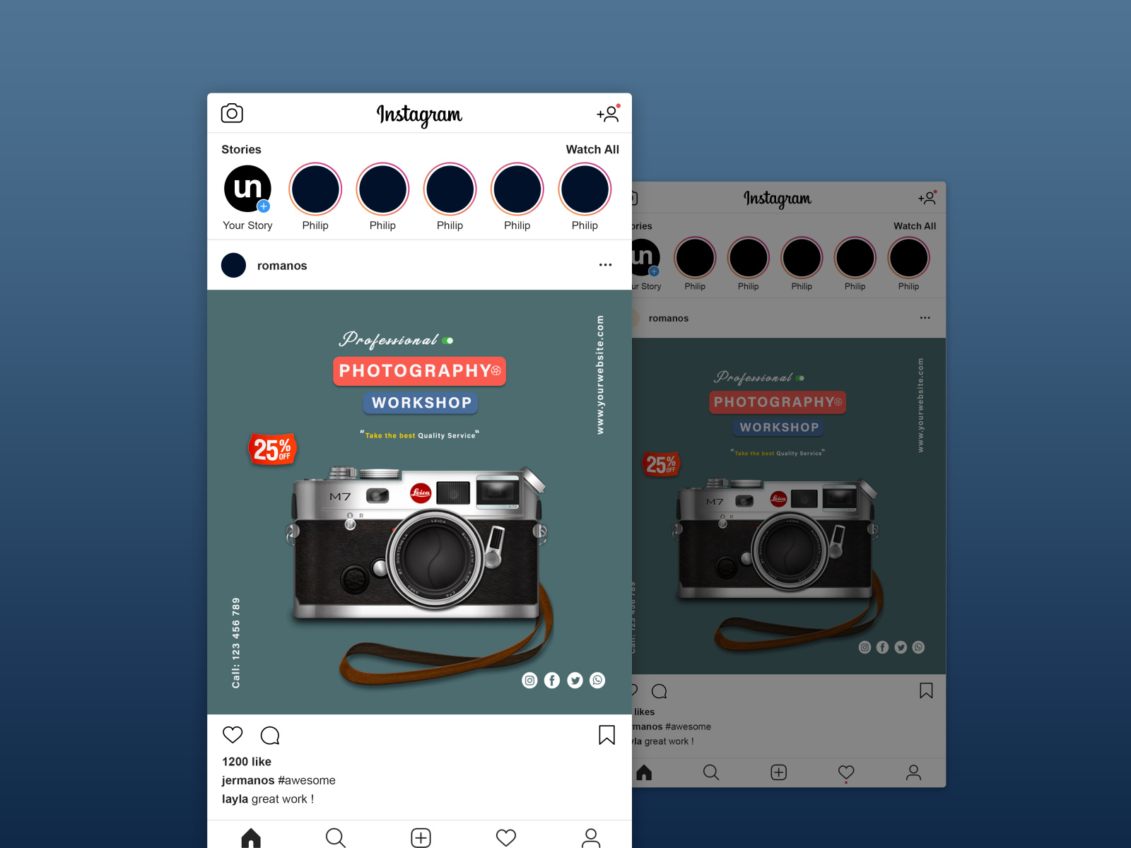 Camera Banner | Social Media Post Design by Kamrul Hasan Sawon on Dribbble