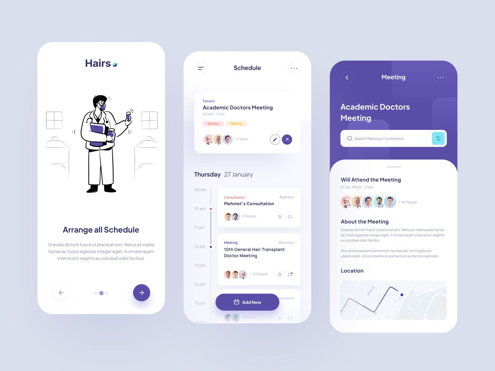 Dashboard Mobile View - Schedule by Omer Erdogan on Dribbble