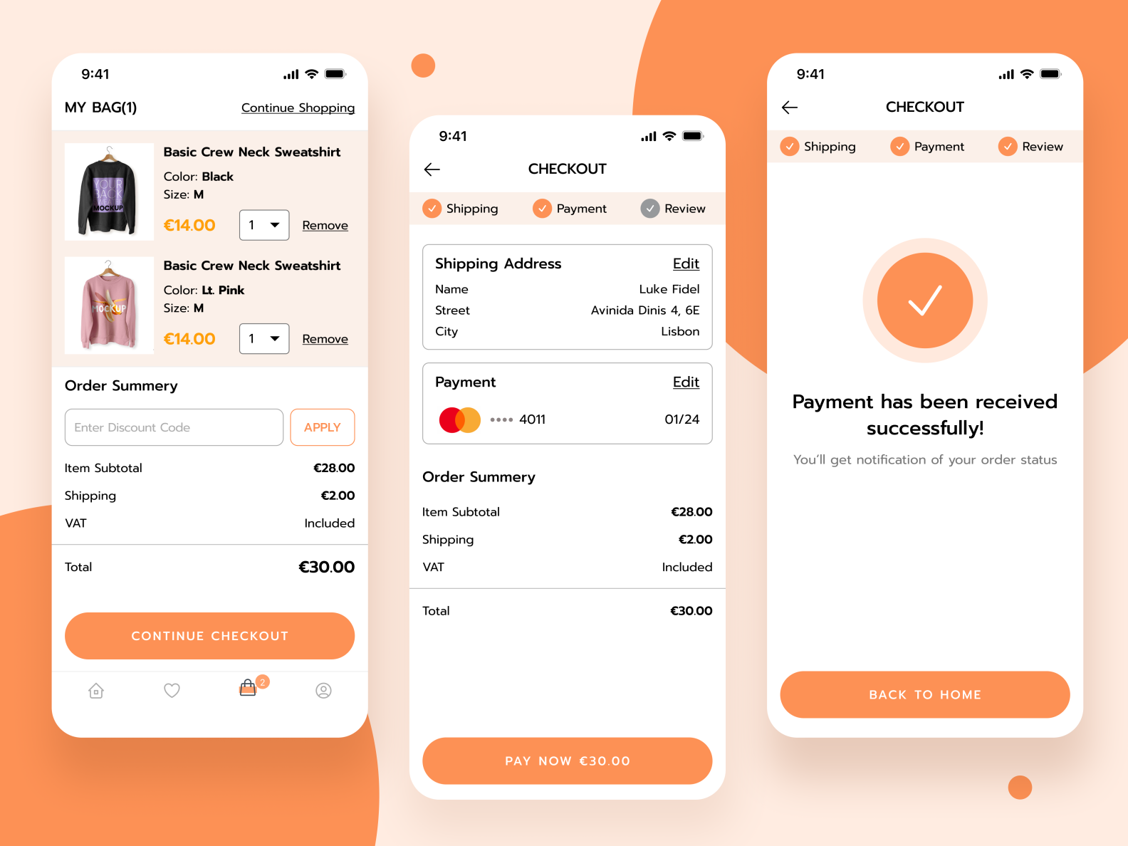 E-commerce checkout by LIAKOT HOSSAIN on Dribbble
