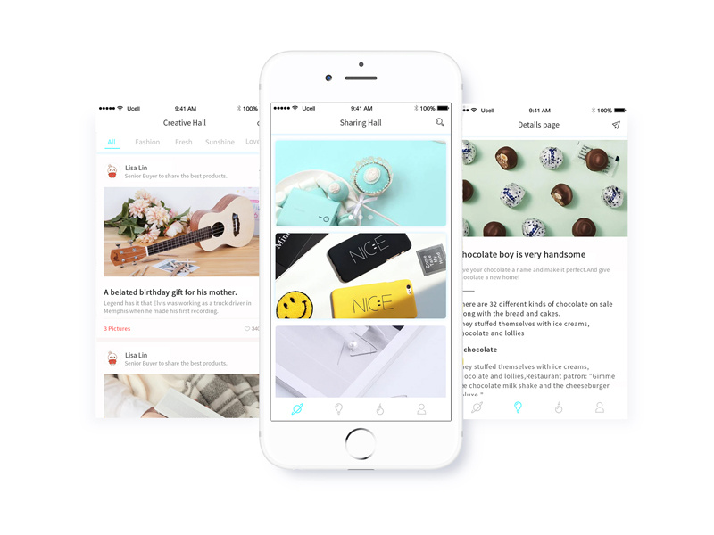 Designer sharing community by z1gg on Dribbble