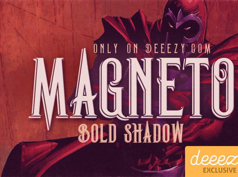 Magneto Bold Shadow Font - FREEBIE by Deeezy on Dribbble