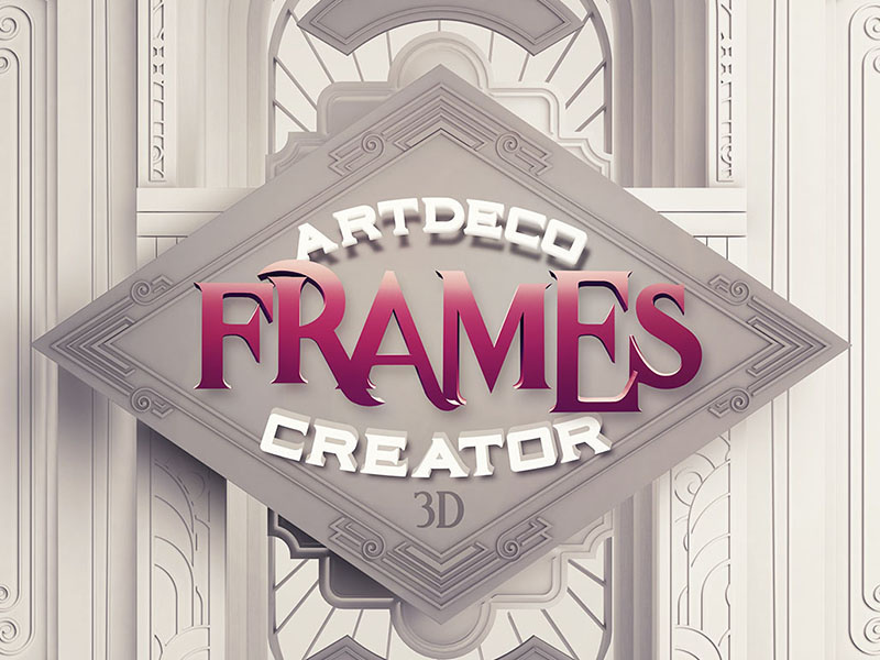 Vintage 3D Frame Creator by Deeezy on Dribbble