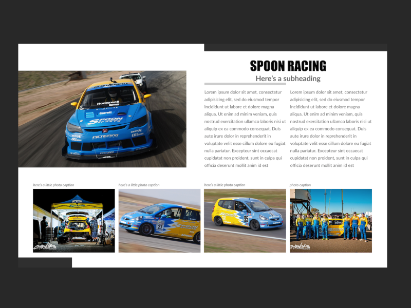 Spoon Mag Template by Christian Watson on Dribbble
