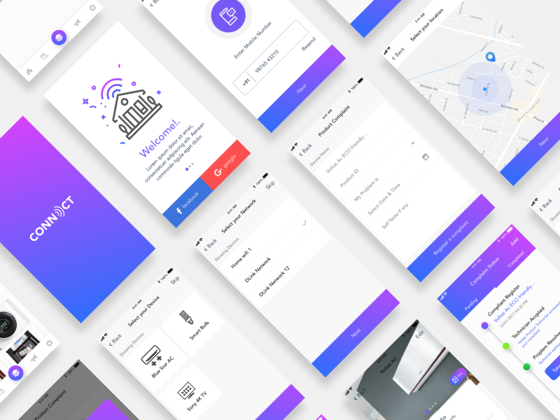 Smart Home Device Connect Ios App Ux Ui by sakin kumar on Dribbble