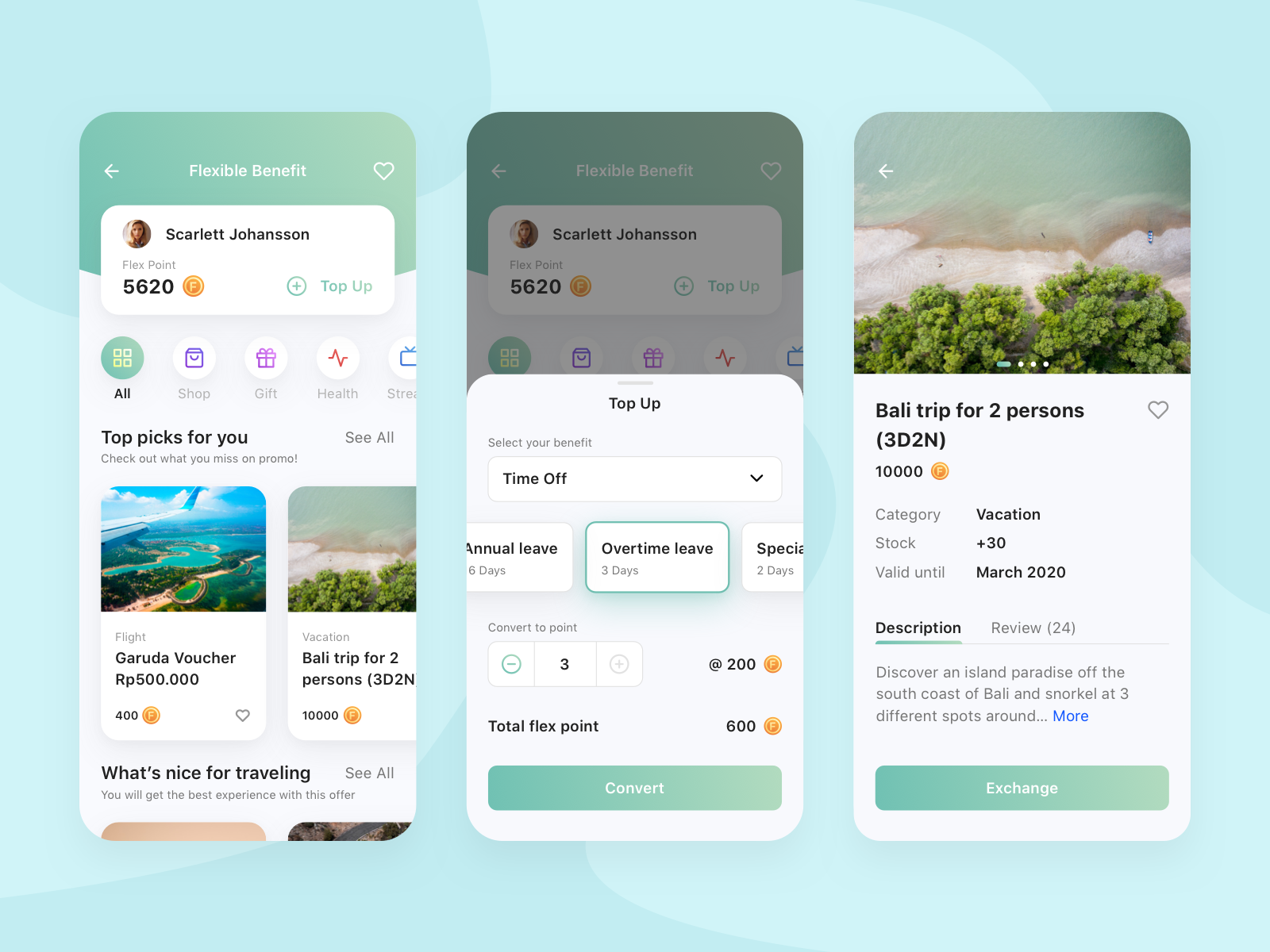 Flexible Benefit Apps by Febriansyah Nursan on Dribbble
