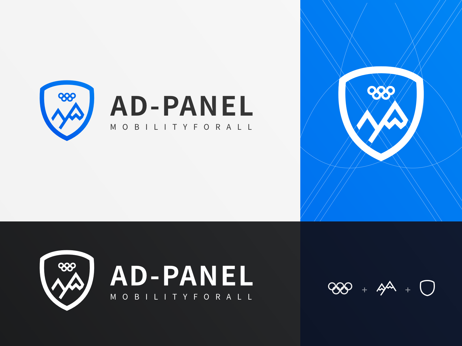 AD-PANEL logo by cxc on Dribbble