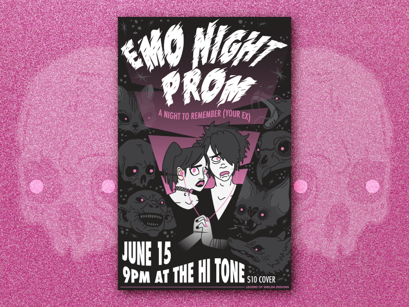 Emo Night Prom by Shelda on Dribbble