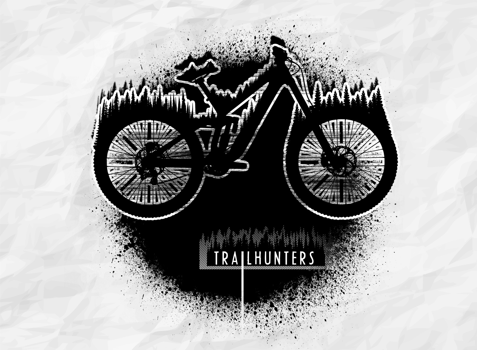 MTB Bikes and Riders by Ilya on Dribbble