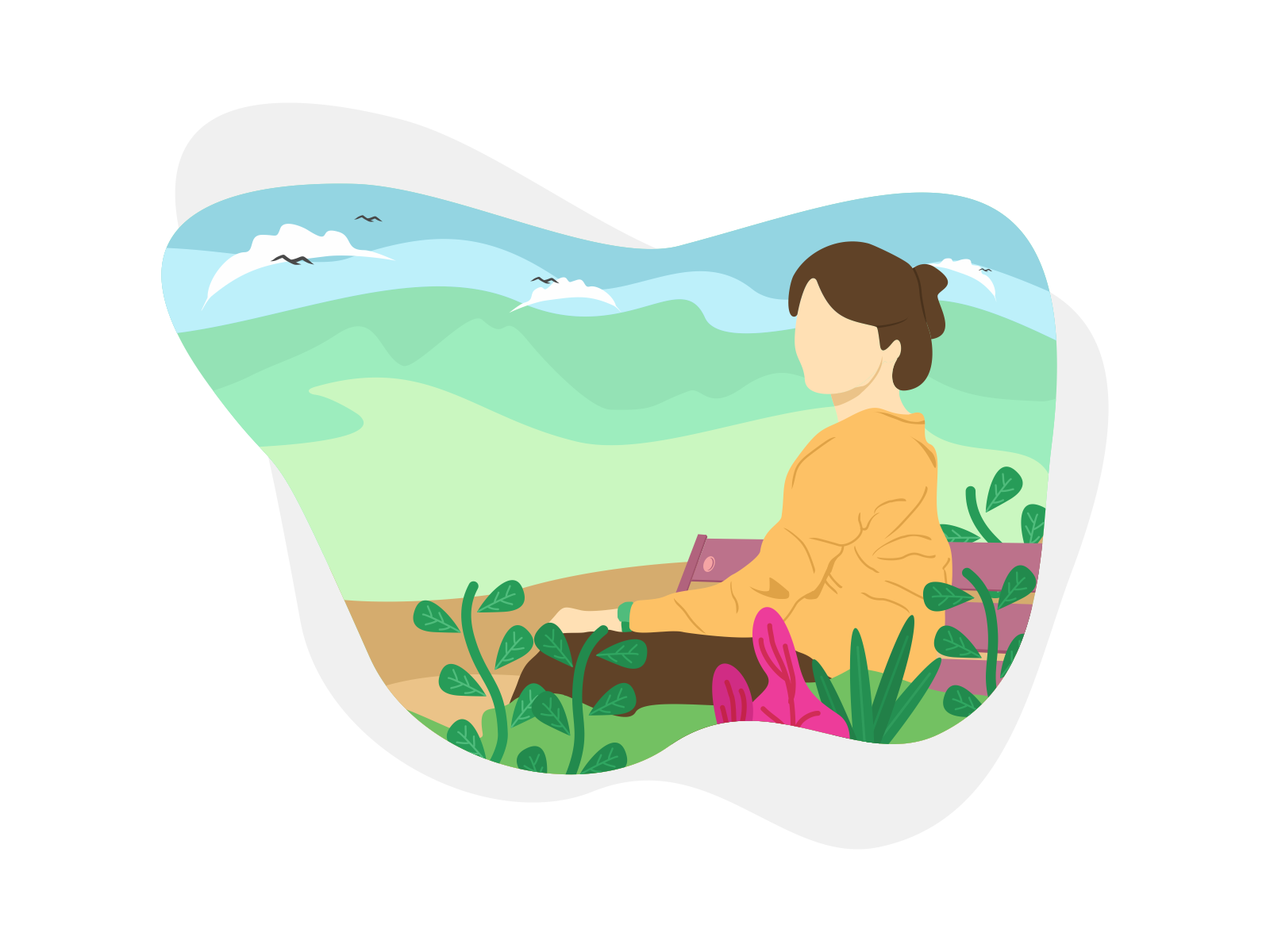 Someday Somewhere by RTSTD on Dribbble