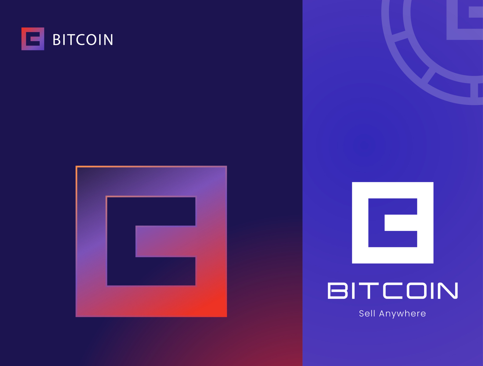 BITCOIN Logo by ROCK design 🤘🏻 on Dribbble