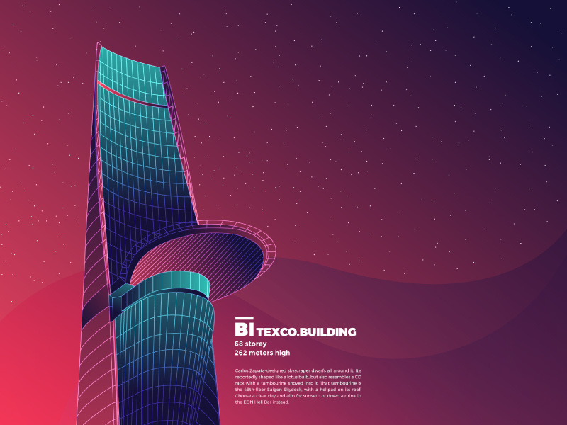 Bitexco Tower by Annbids on Dribbble
