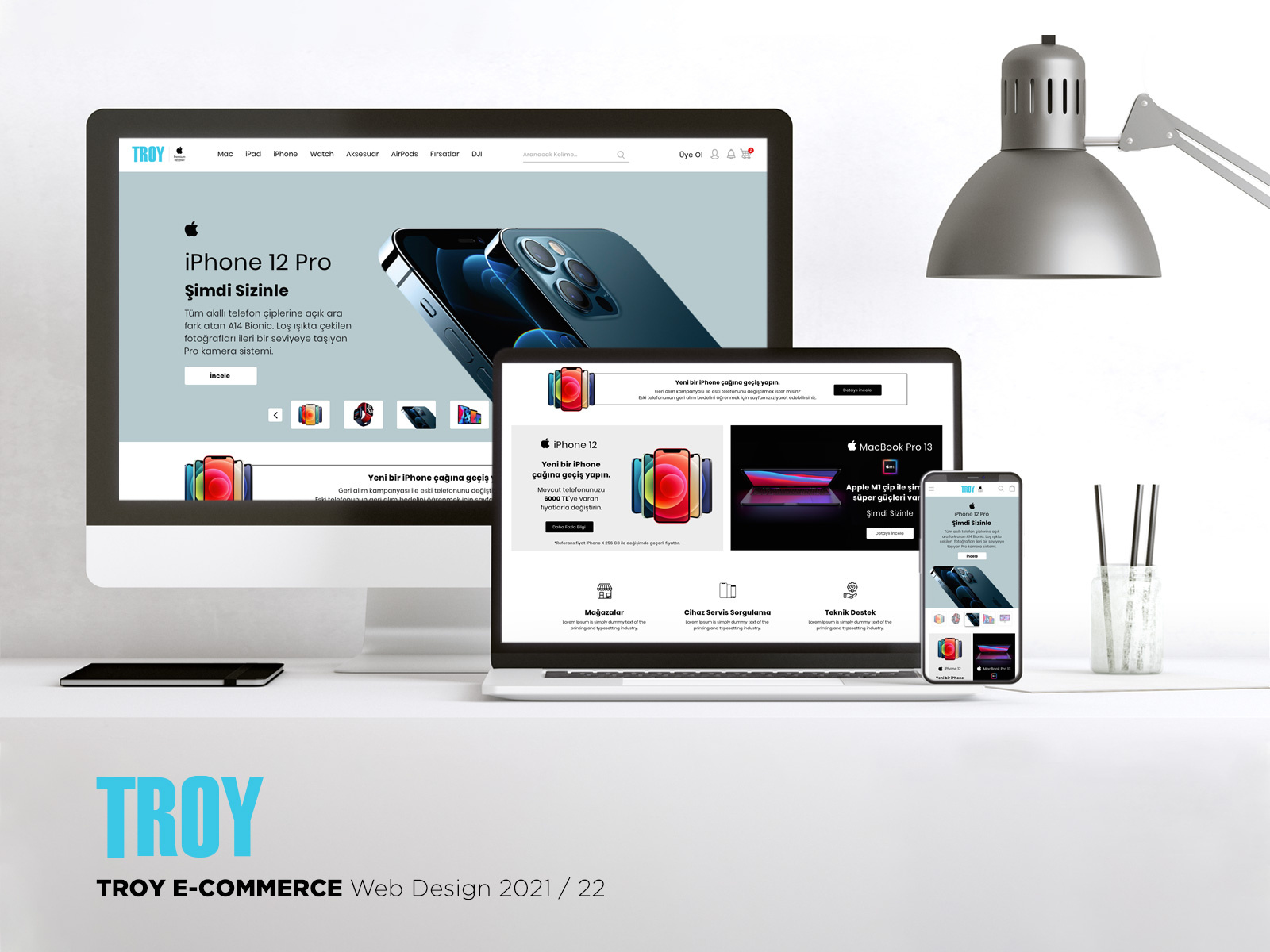 Troy E-Commerce by Yasin on Dribbble