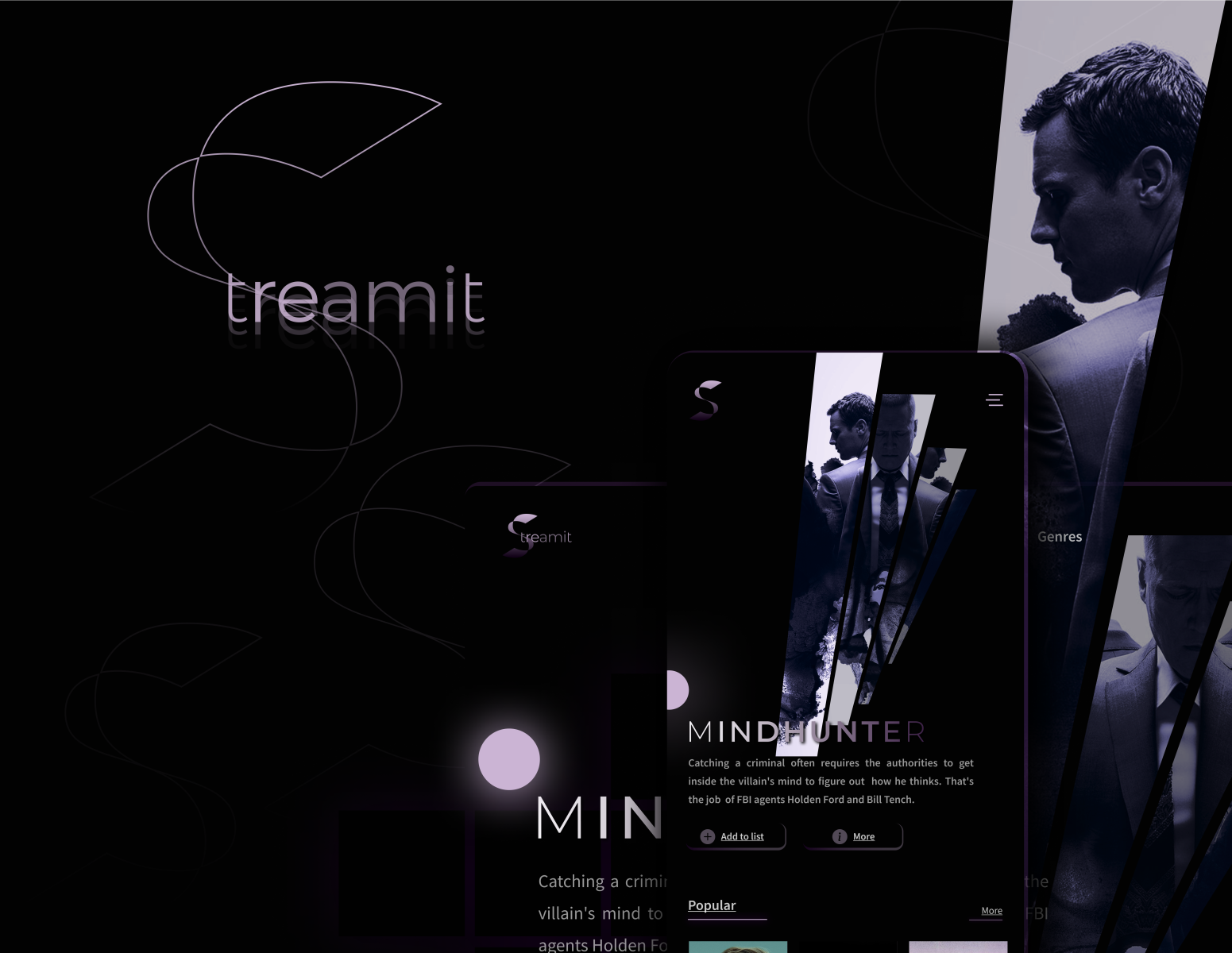 Streamit - Live streaming web app by Jade on Dribbble