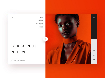 Fashion E-commerce Website by Krunal Designer on Dribbble