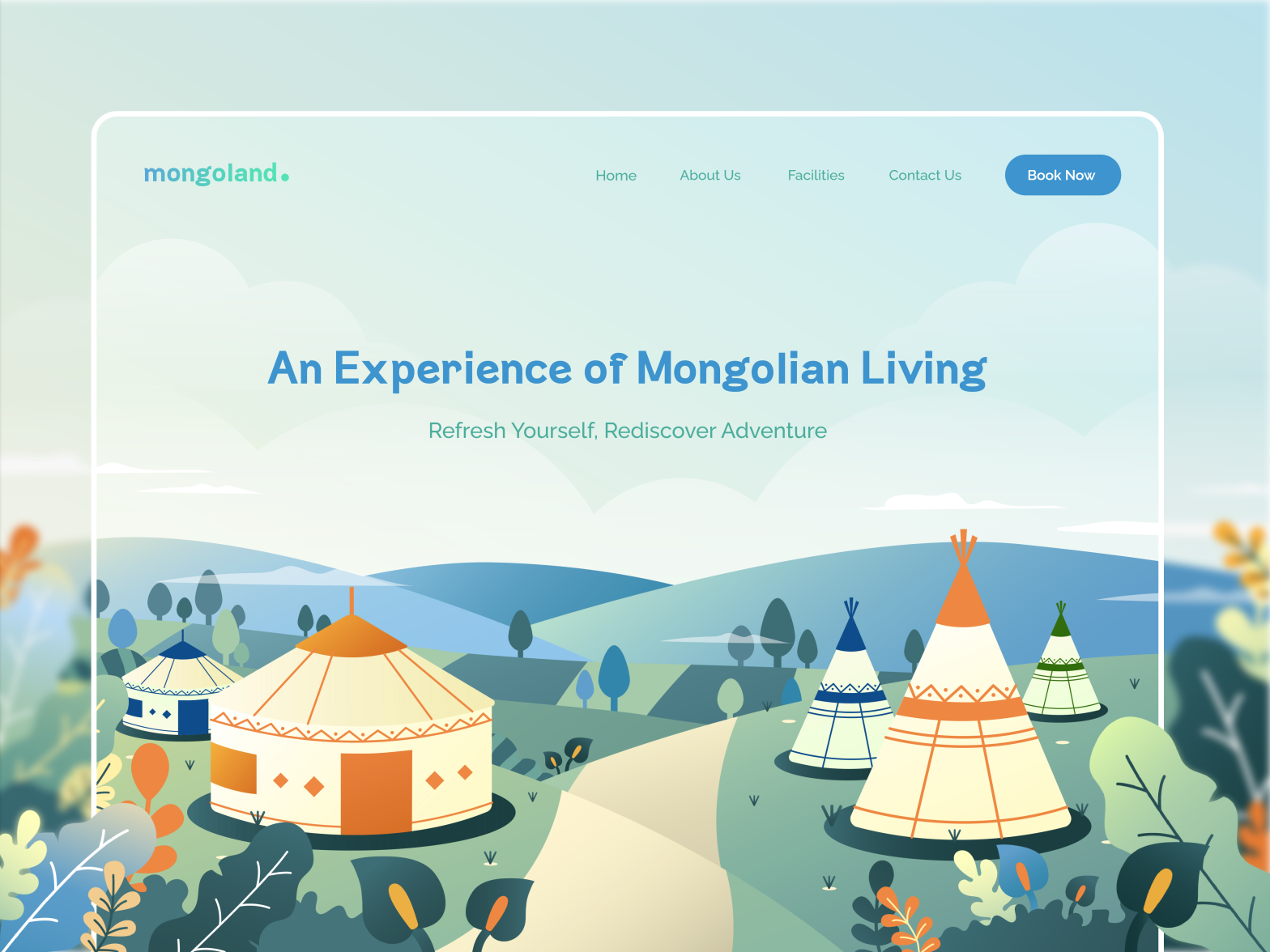 Mongoland Landing Page by Milen Meliana on Dribbble