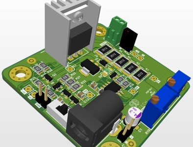 3d MOdel (PCB design) by Engr Saad Younas on Dribbble