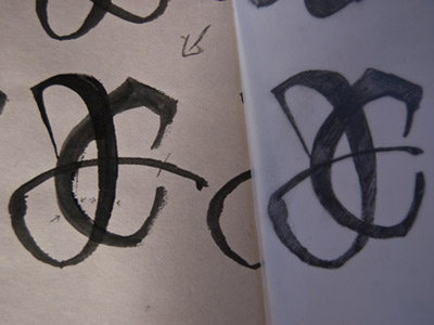 JAE Monogram Sketches by Dai Foldes on Dribbble