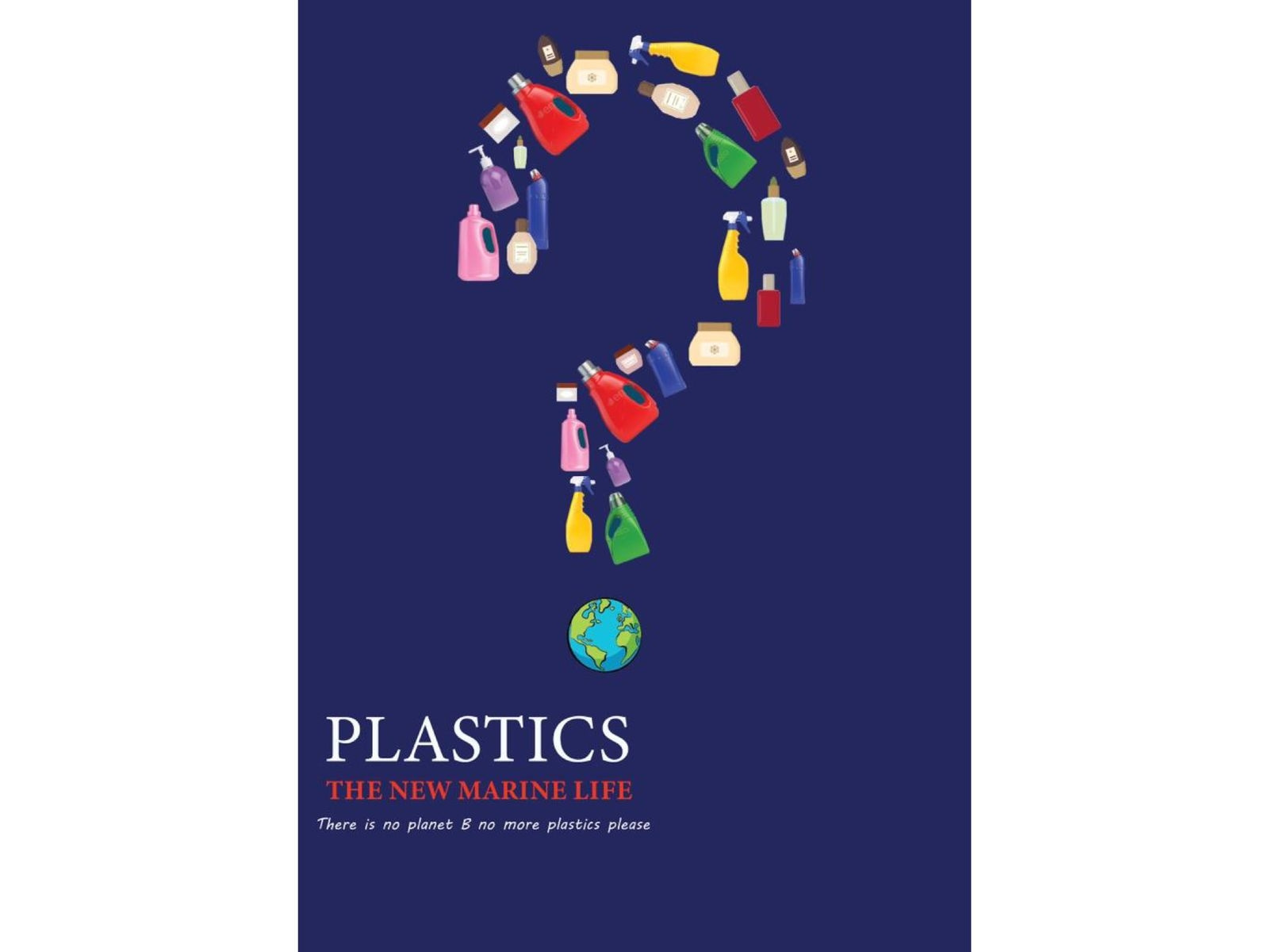 NO PLASTIC POSTER by Brinda RV on Dribbble