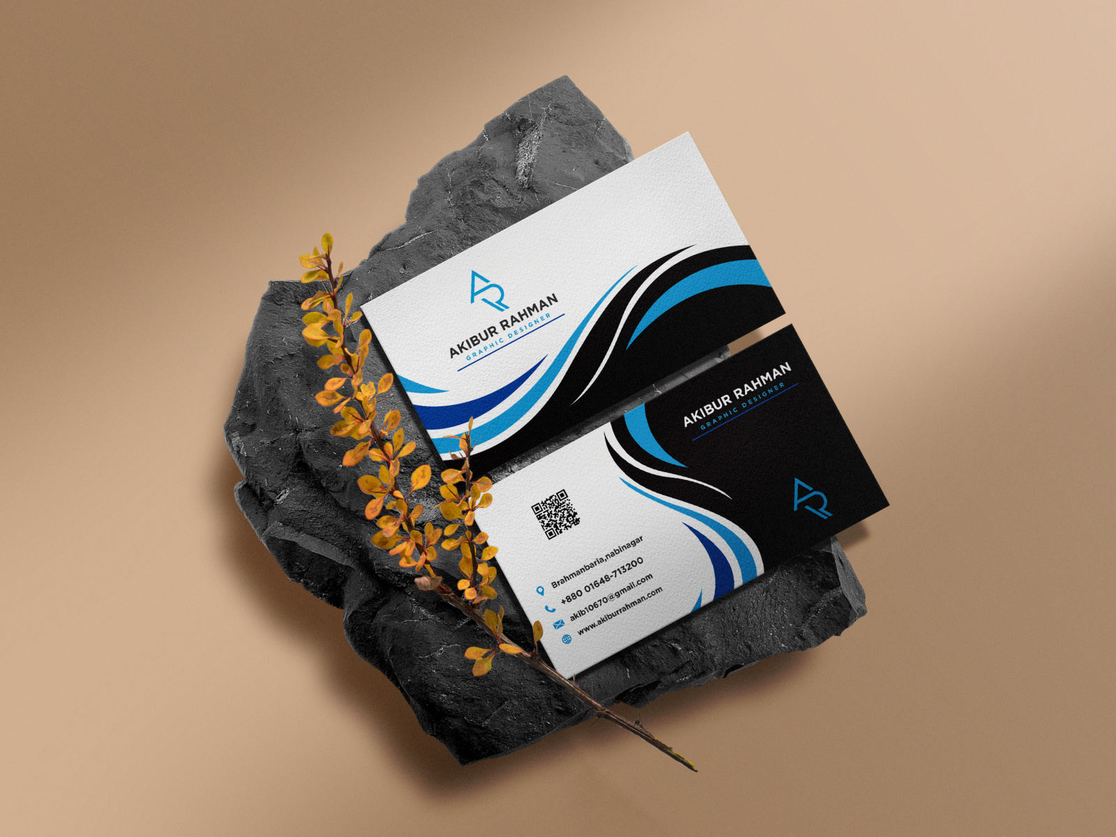 BUSINESS CARD by Akibur Rahman on Dribbble