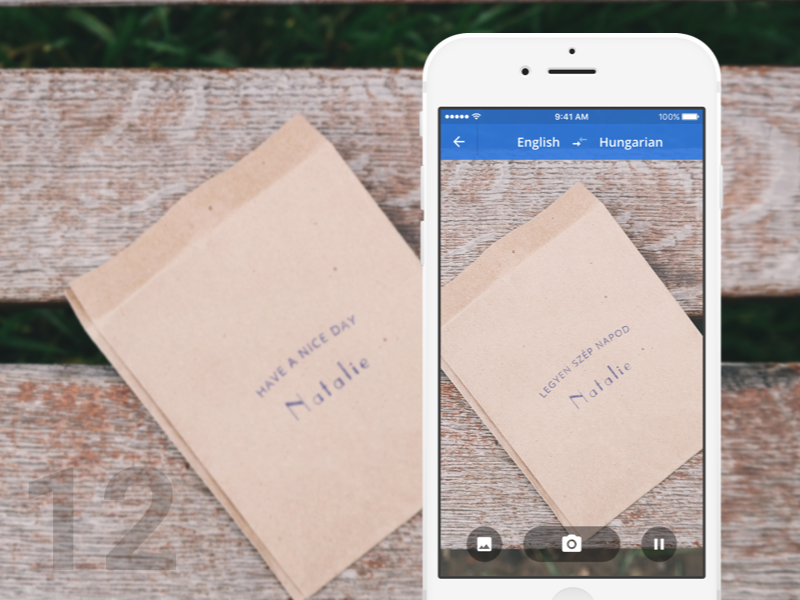 Day 12 - AR Translator by Zsolt Szilvai on Dribbble
