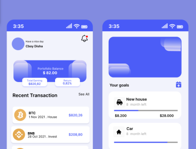Crypto Ui by Cboy_Designs on Dribbble