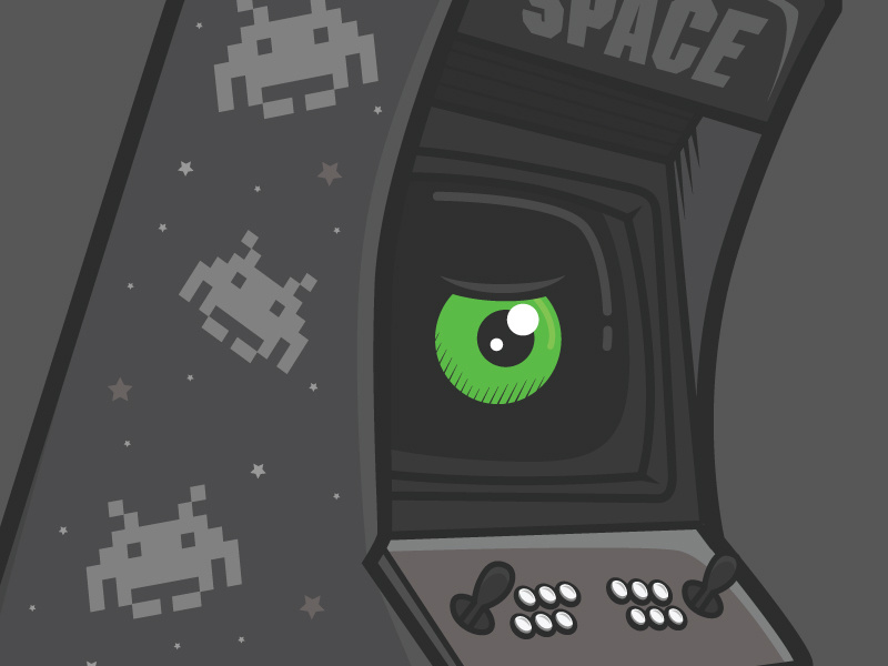 The Coin Op Kid by neil hanvey on Dribbble