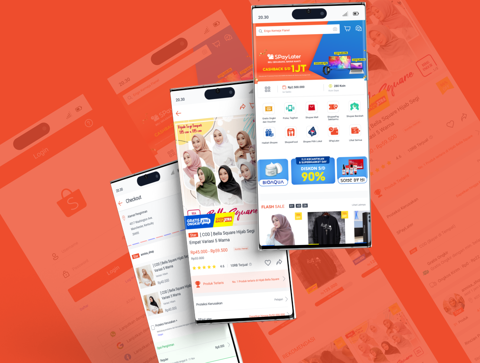 Learn Figma - Redesign Shopee Marketplace by Aditya Wahyu on Dribbble