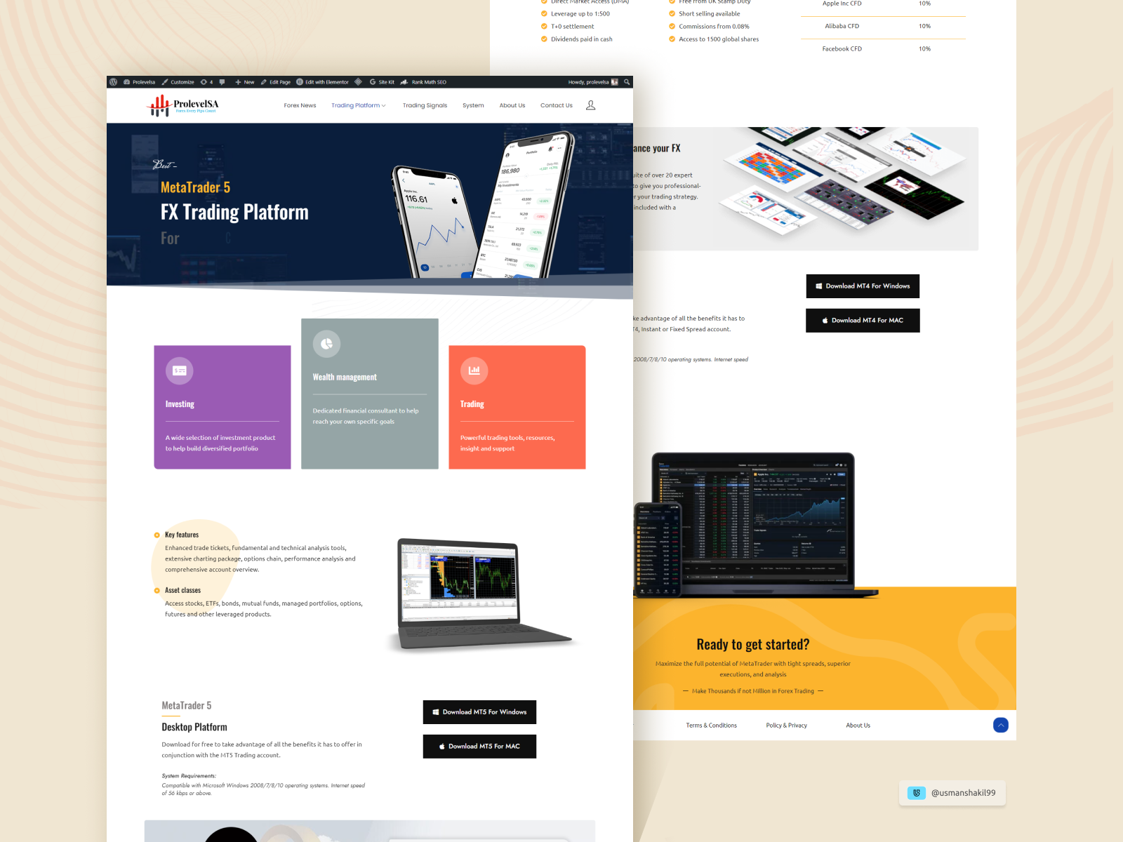 Nasdaq Software by Usman Shakil on Dribbble
