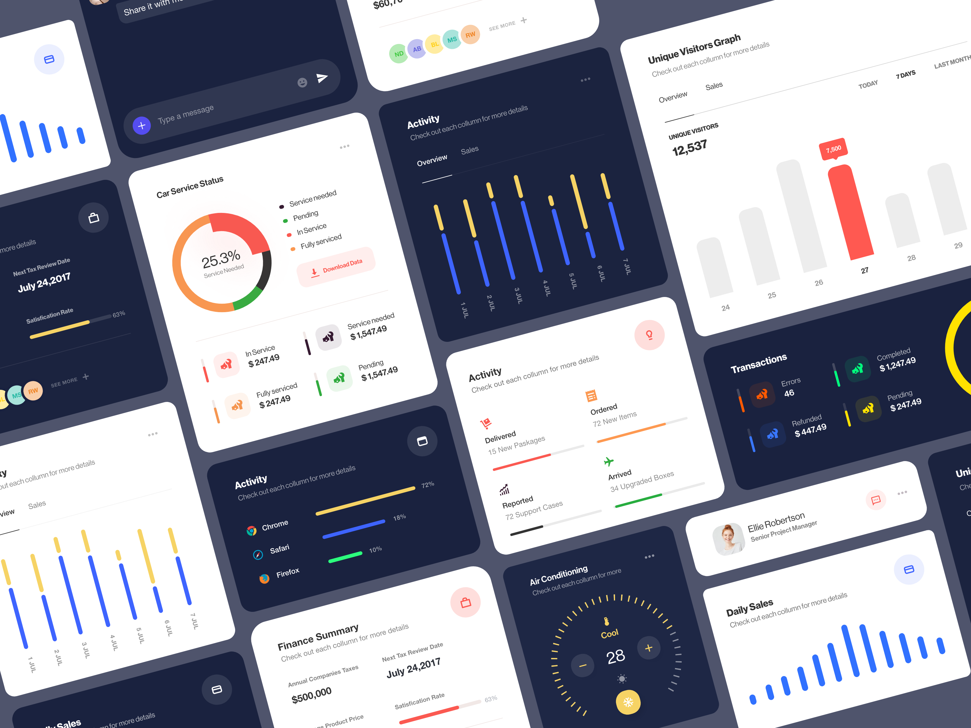 Interface Elements #4 by Nicholas Ergemla for Awsmd on Dribbble
