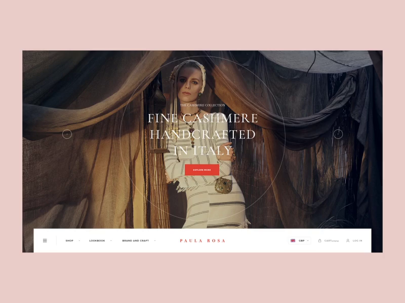 Paula Rosa UI Interaction by Nicholas Ergemla for Awsmd on Dribbble