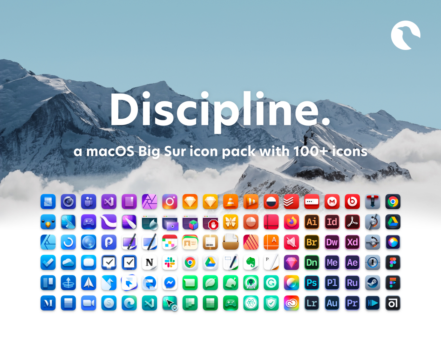 Discipline A MacOS Big Sur Icon Pack With 100 Icons By Raven Yu On 