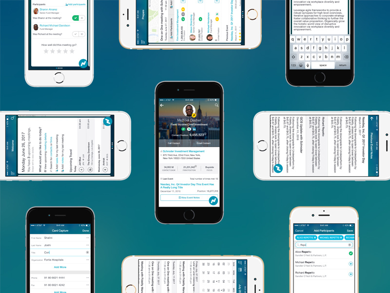 Mobile Screens by Rich Hemsley on Dribbble