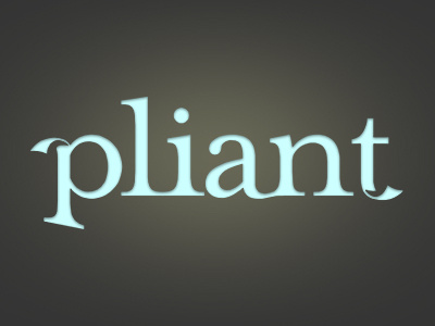 Pliant logo by Visual Inventor on Dribbble