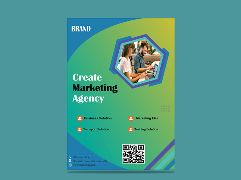 Creative flyer design concept demo by Mehedi Hossien Tuasher on Dribbble