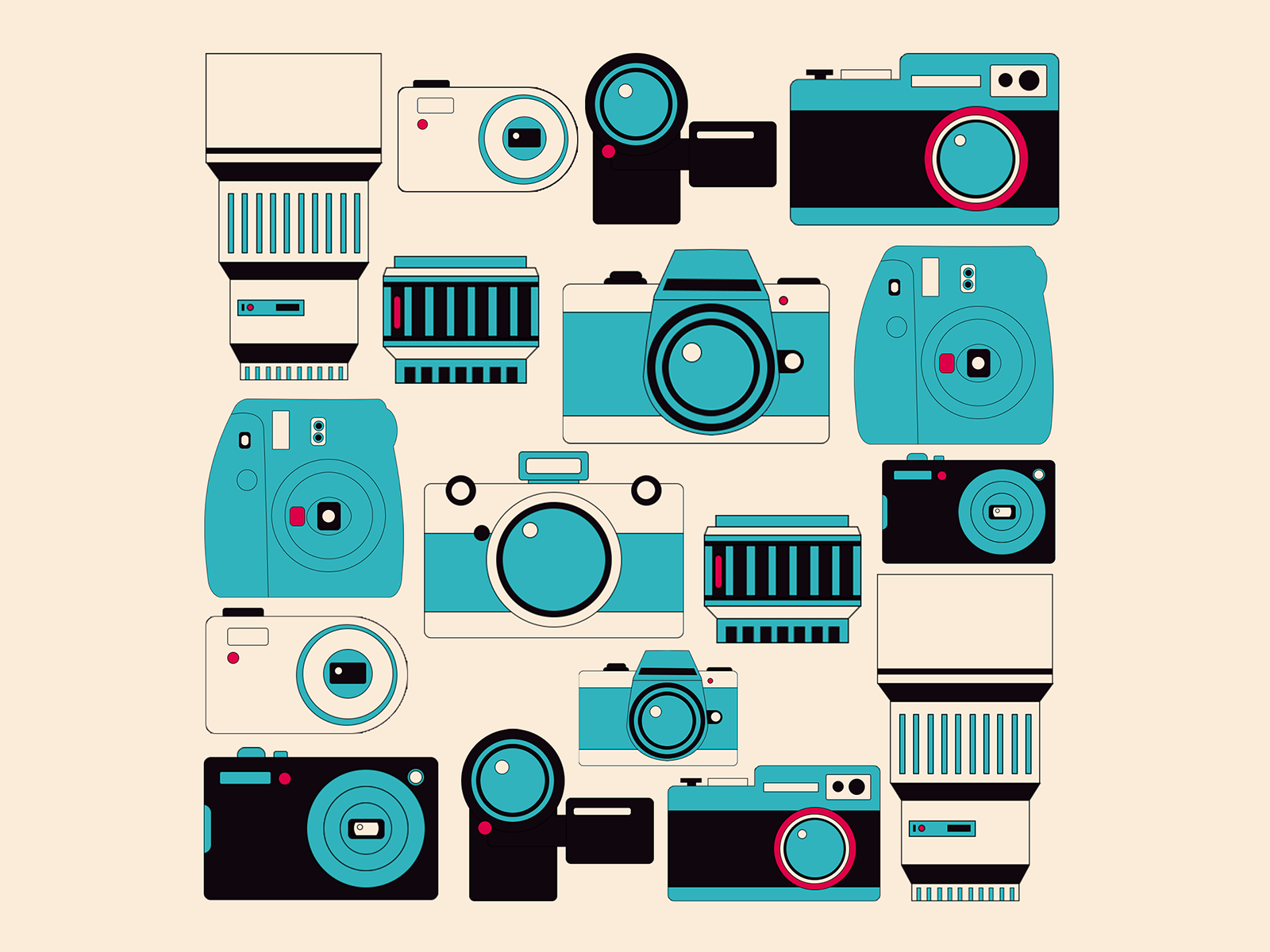 camera by Deepika Baghel on Dribbble