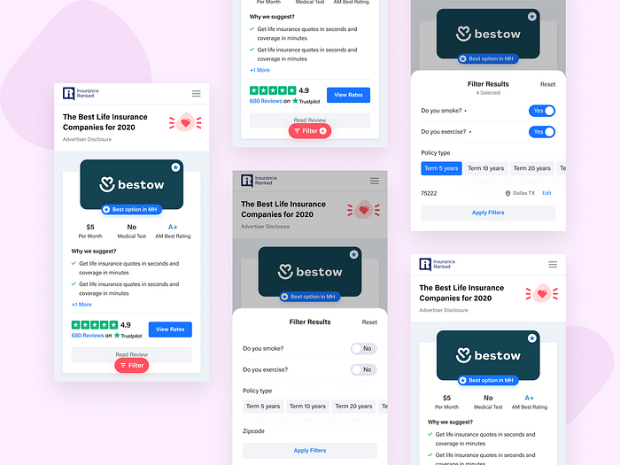 Filter UI designs, themes, templates and downloadable graphic elements ...