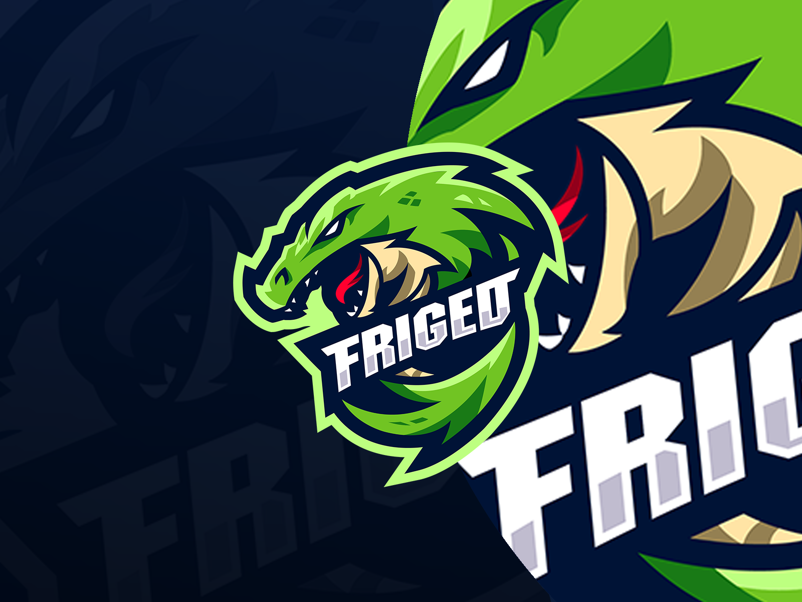 "FRIGED" Esport Logo Design by Forte.Std on Dribbble