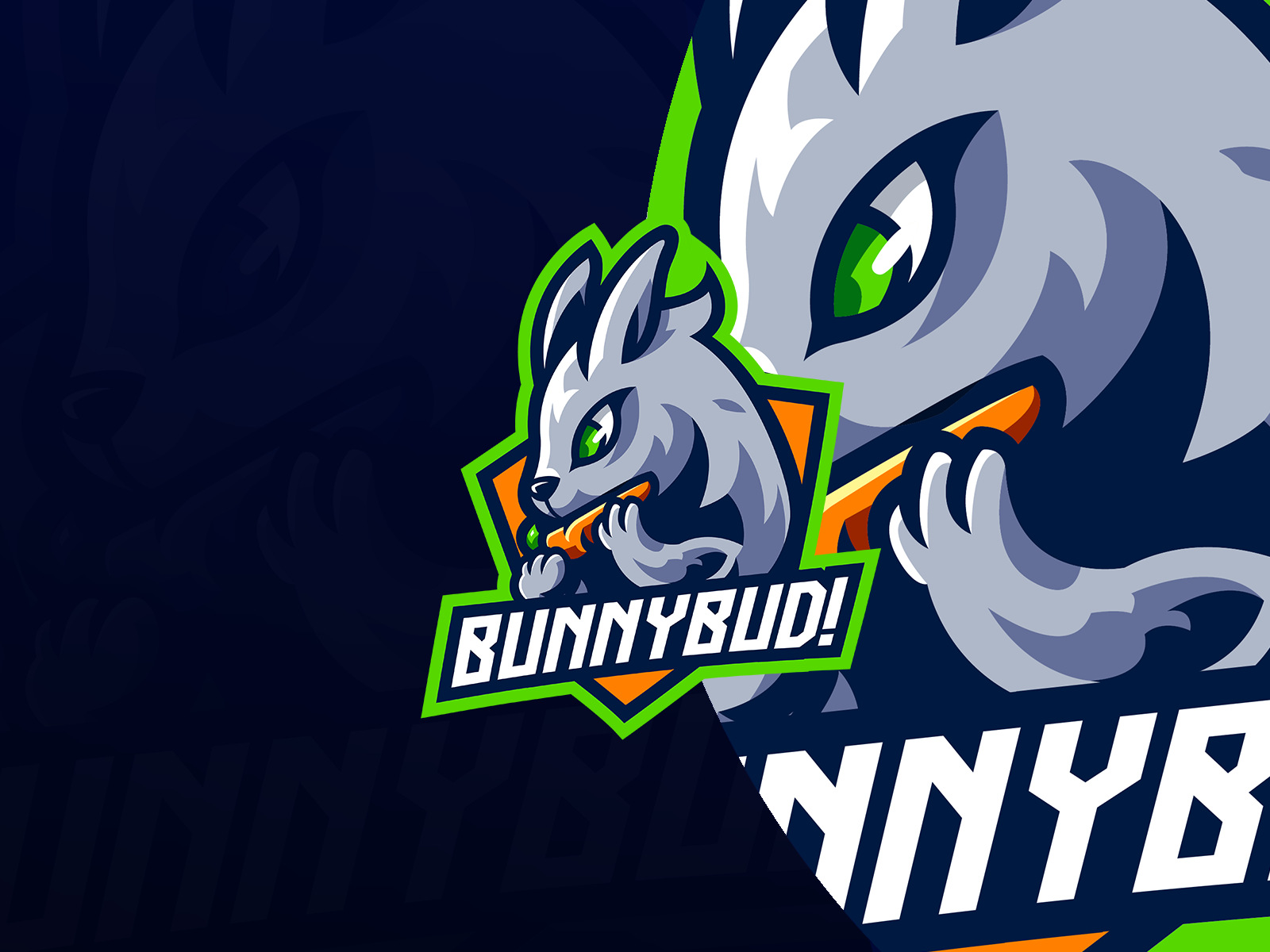 ''BUNNYBUD" Esport Logo Design by Forte.Std on Dribbble