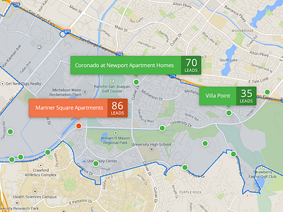 Browse thousands of Rental Map images for design inspiration | Dribbble