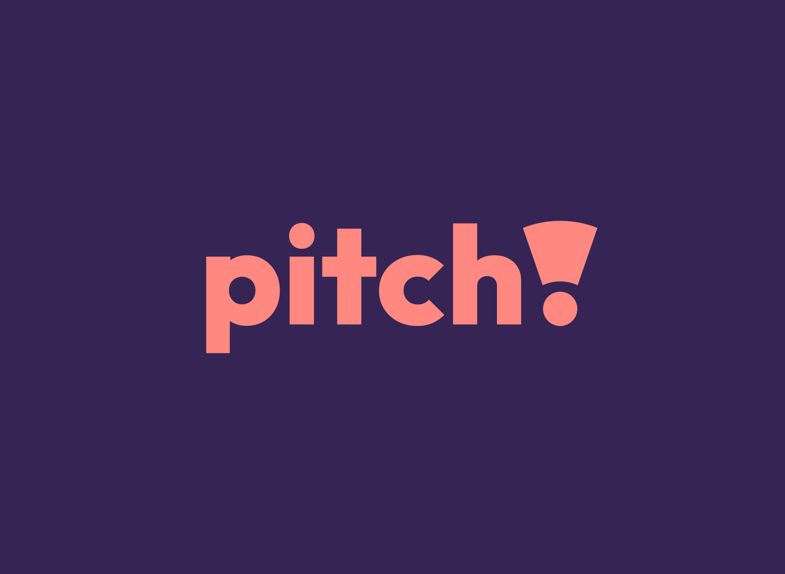 pitch! Logo by Jannis on Dribbble