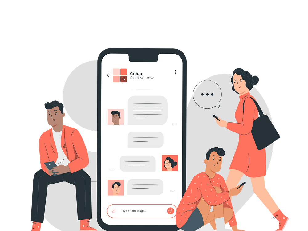 Chat App Ui Designs Themes Templates And Downloadable Graphic Elements On Dribbble
