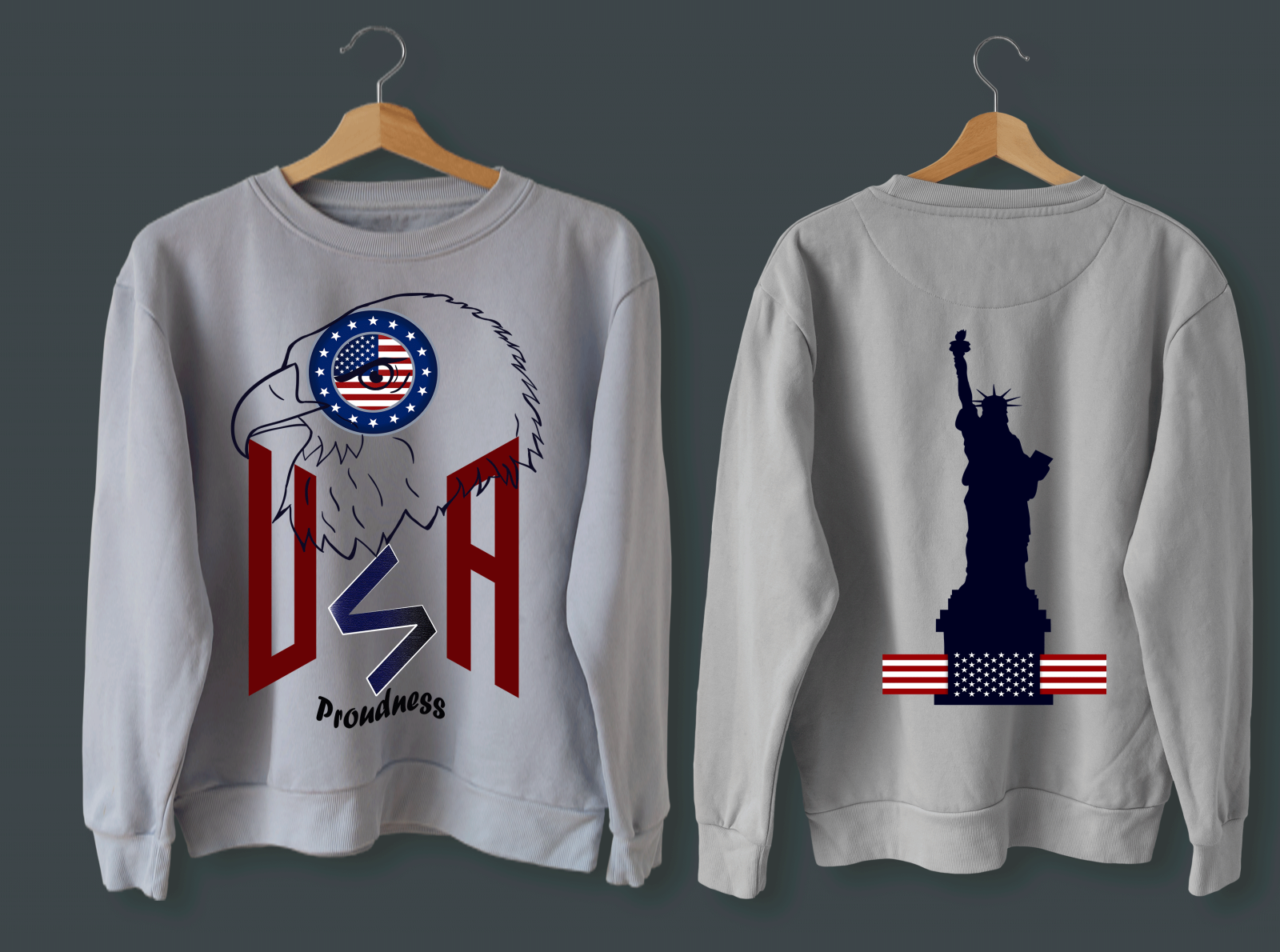 Proud USA Sweater by Mohammad Tanvir Hossain on Dribbble