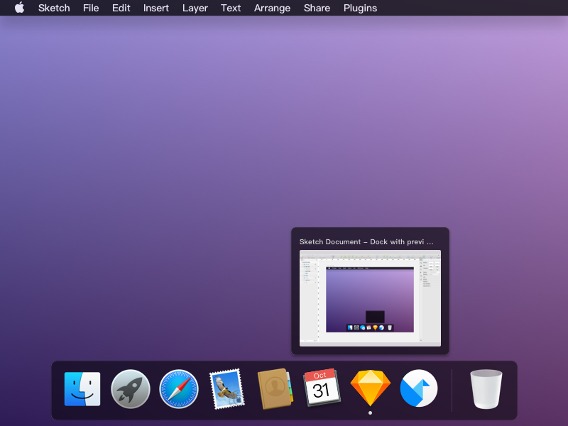 New Dock With Preview by Jc on Dribbble