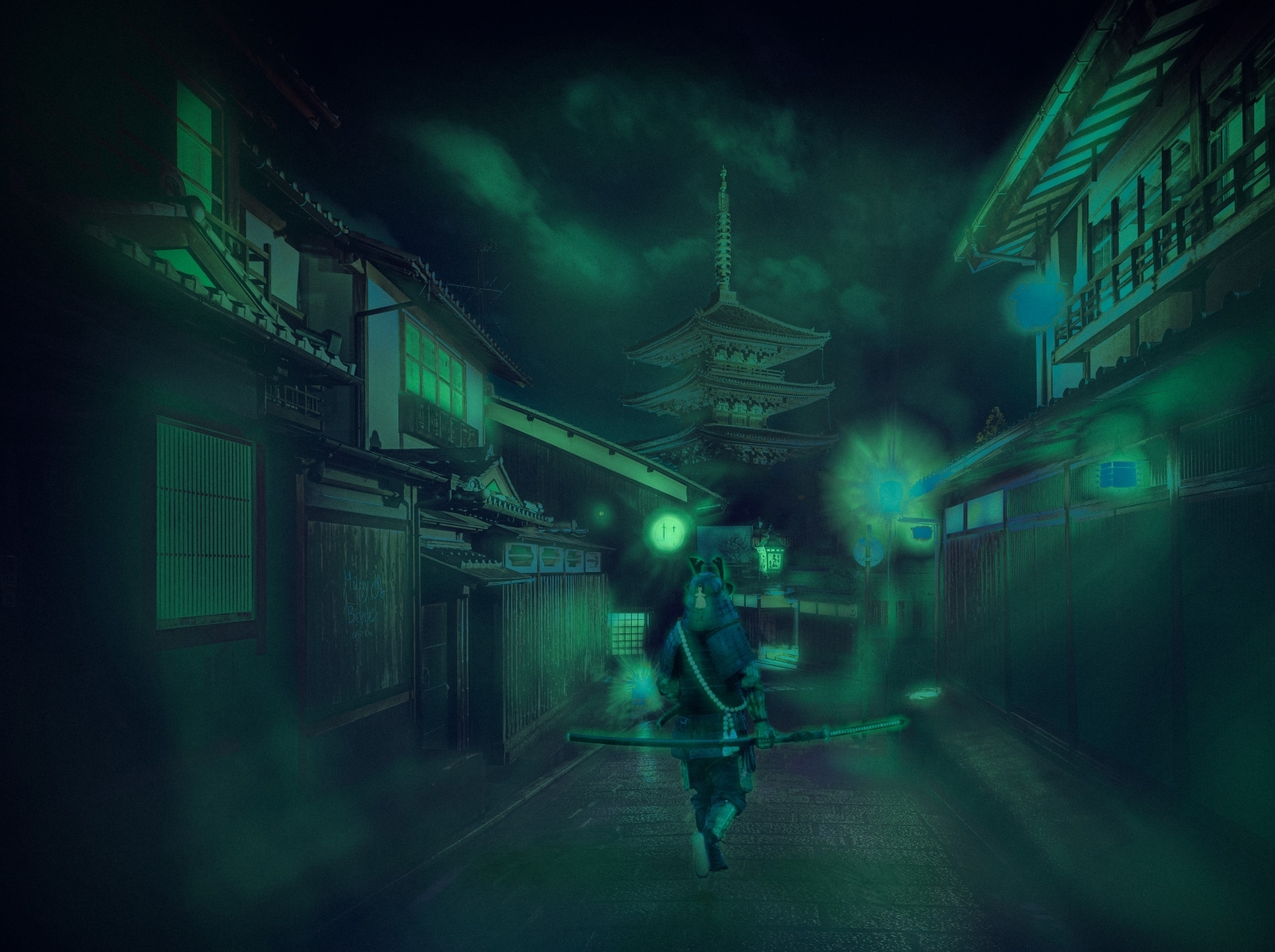 samurai x walking scene by Aboud Rahmani on Dribbble