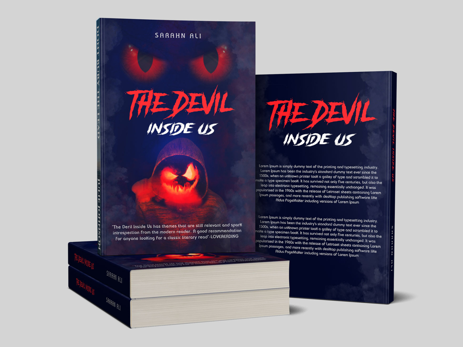 Horror Book_cover by Halima Giash on Dribbble